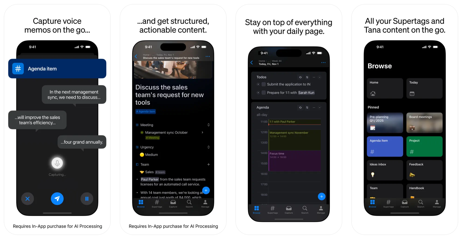 Documentation: Tana mobile app – capture what matters and access your ...