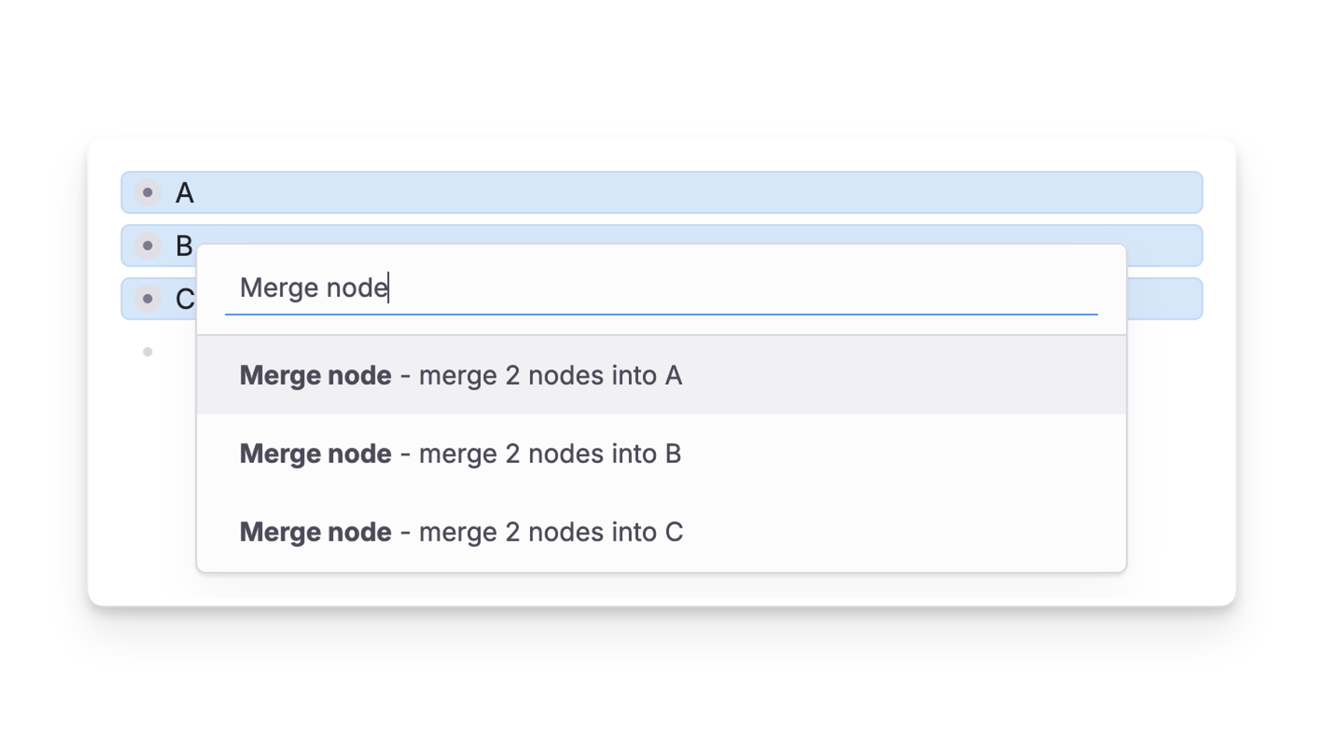 Nodes and references