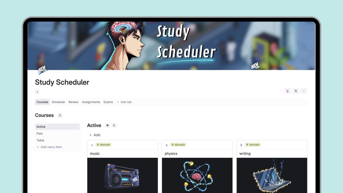 Study Scheduler