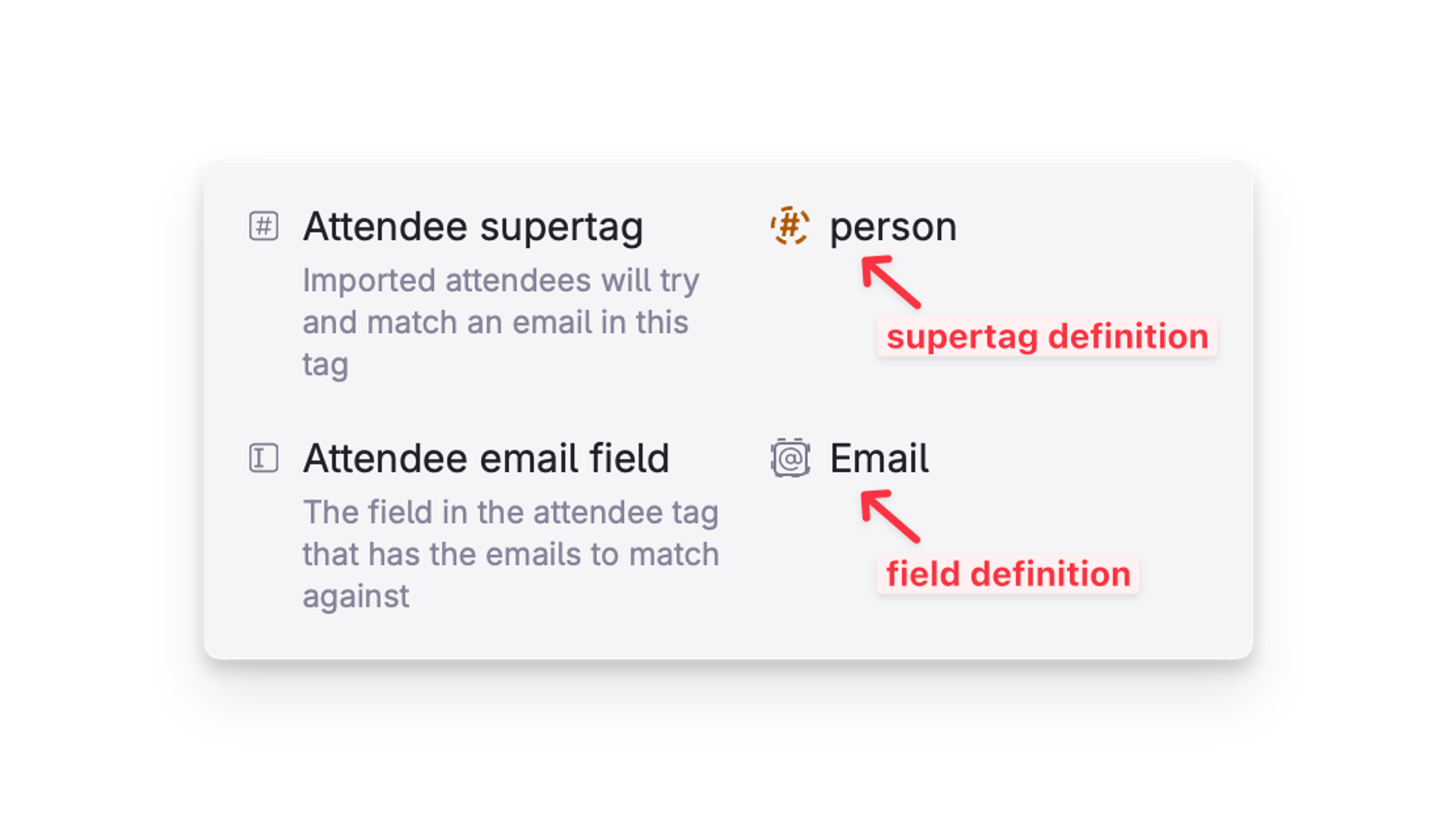Calendar integration