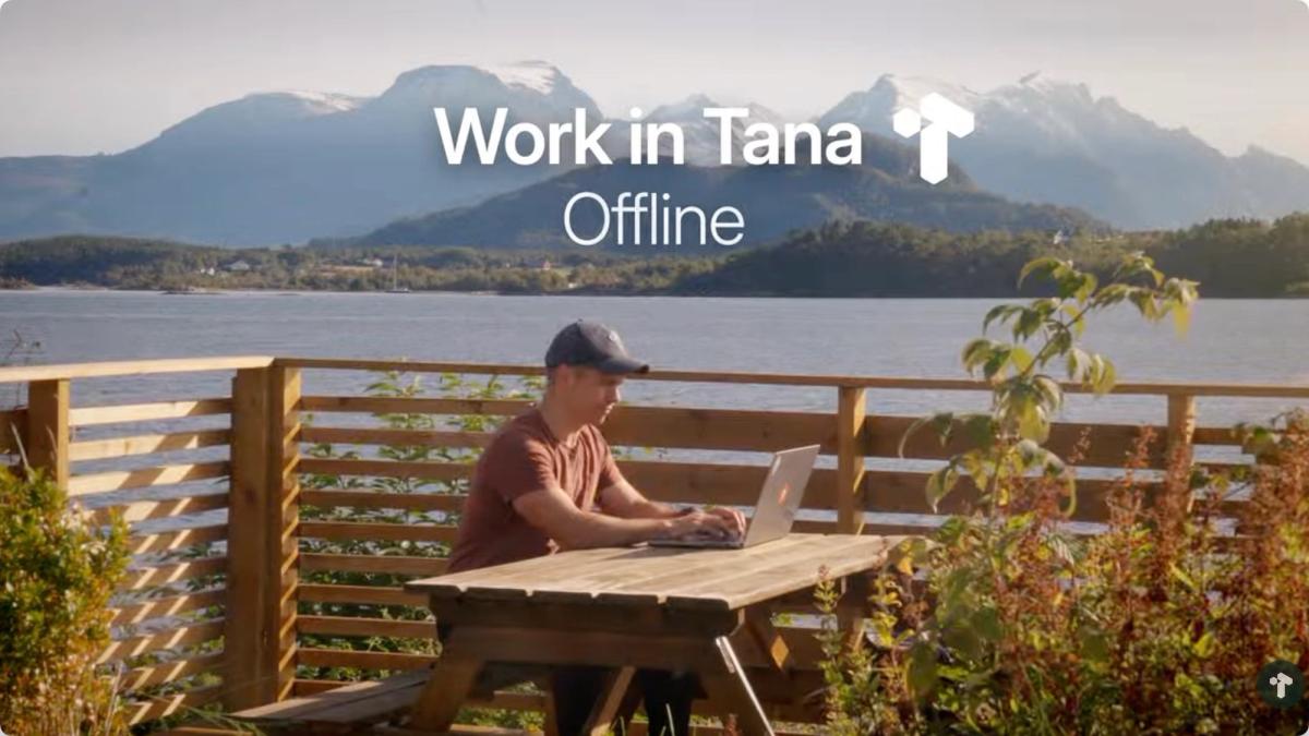Tana Desktop App | Offline Work, Bot Free Meeting Notes, Tabs & Panels