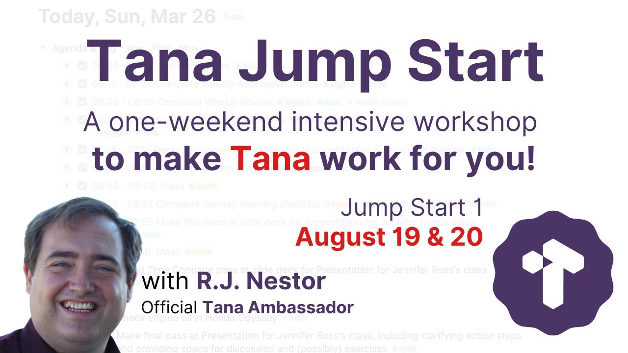 Course: Tana Jump Start Course: Tana Jump Start
