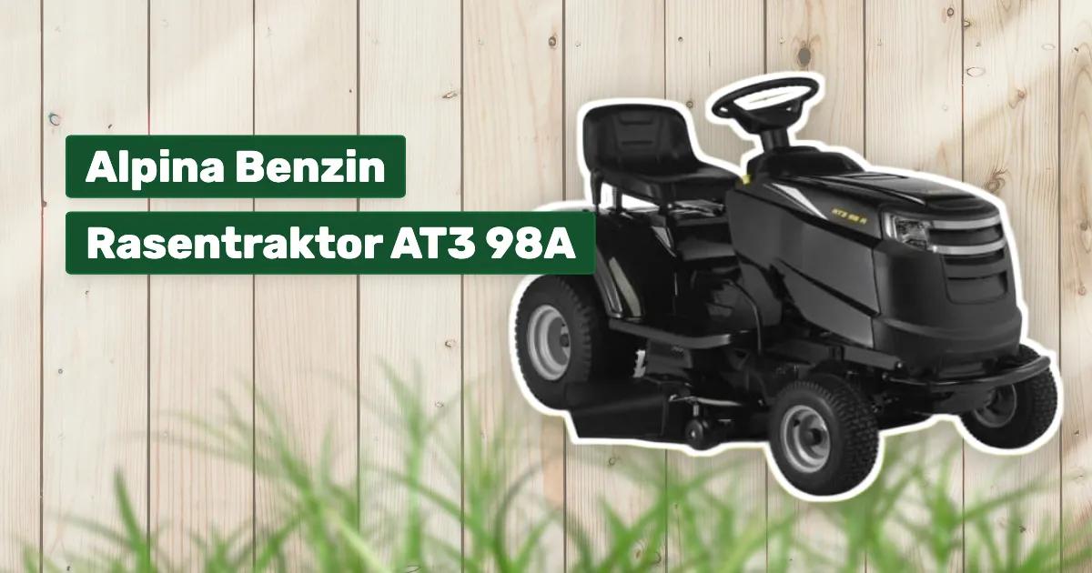 Alpina AT3 98A Test: Kraftvoller Rasentraktor mit 98 cm