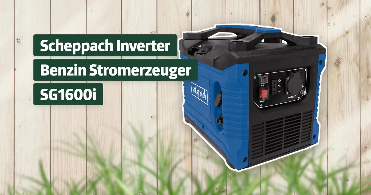 Scheppach SG1600i Test: kompakter Inverter-Generator im Check