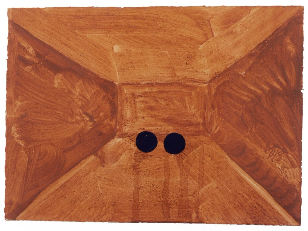 Red Earth – Drawing Series – Antony Gormley