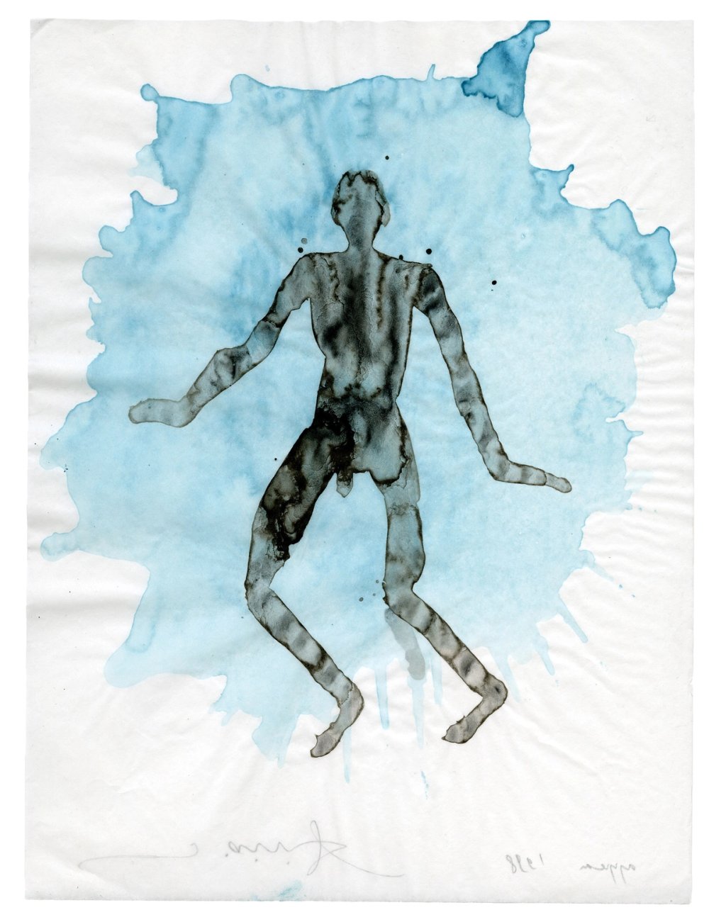 Bermuda Drawings – Drawing Series – Antony Gormley