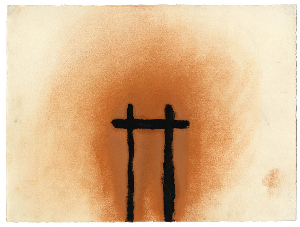 Early Red Earth – Drawing Series – Antony Gormley
