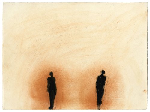 Early Red Earth – Drawing Series – Antony Gormley