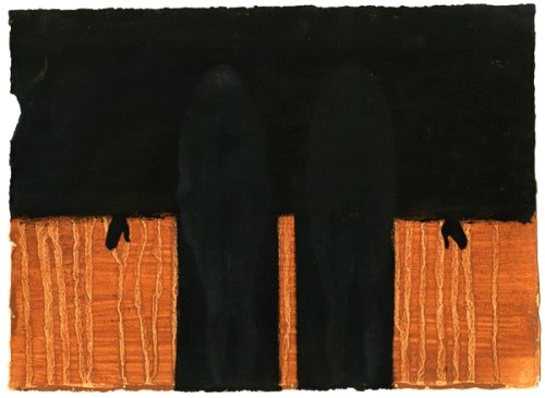 Red Earth – Drawing Series – Antony Gormley