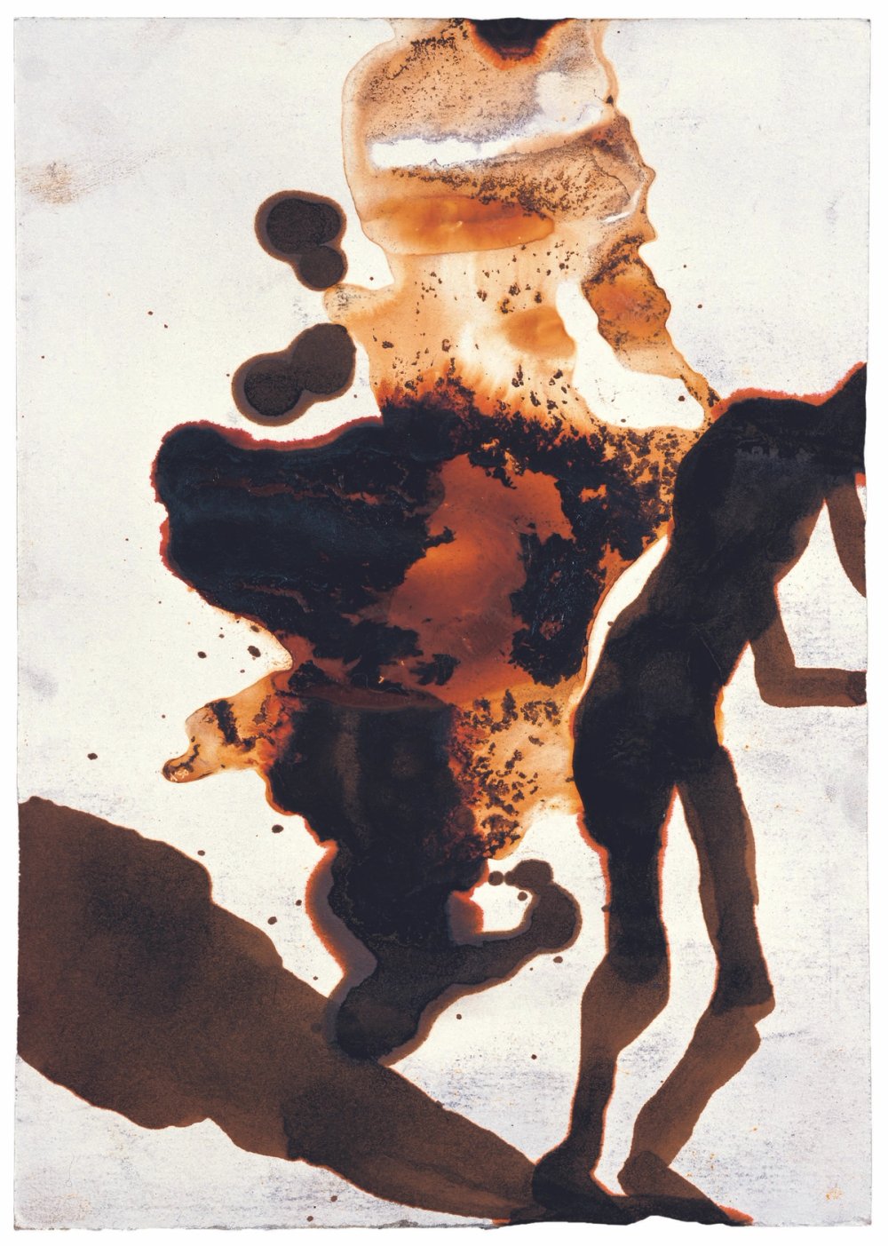 Aniline Dye – Drawing Series – Antony Gormley
