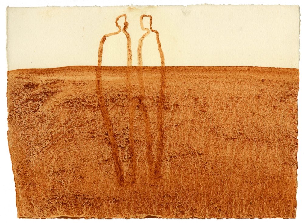 Loose Earth Drawings – Drawing Series – Antony Gormley