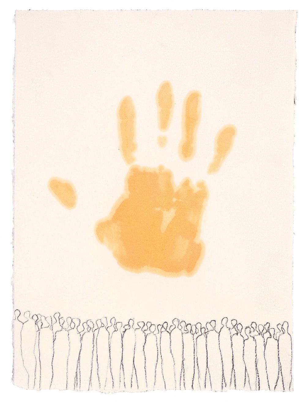 Linseed Oil Works – Drawing Series – Antony Gormley