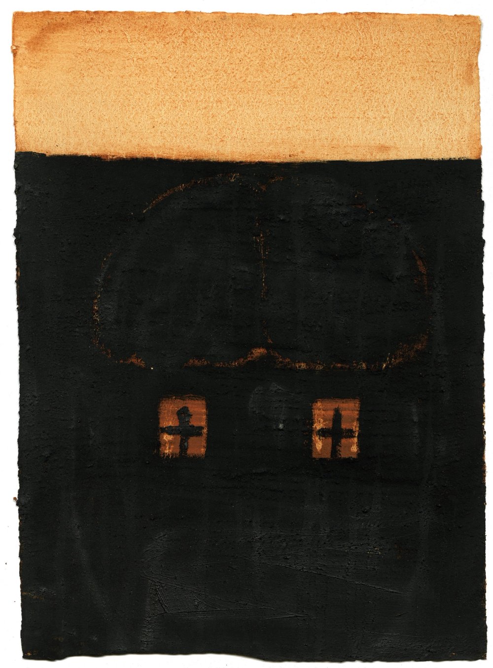 Red Earth – Drawing Series – Antony Gormley