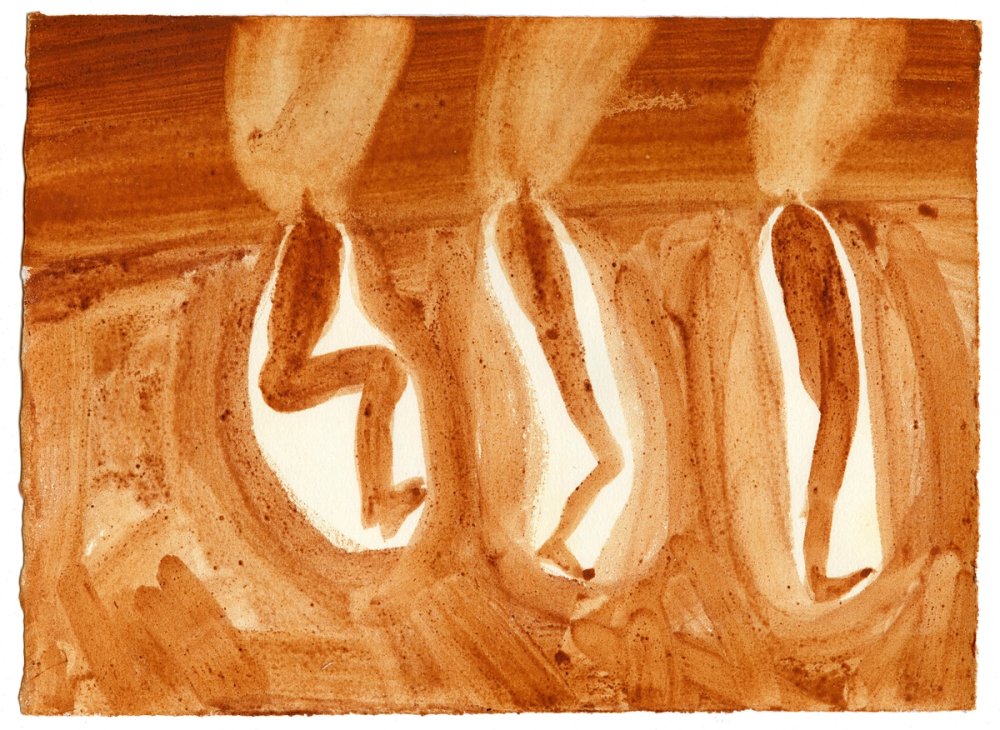 Loose Earth Drawings – Drawing Series – Antony Gormley