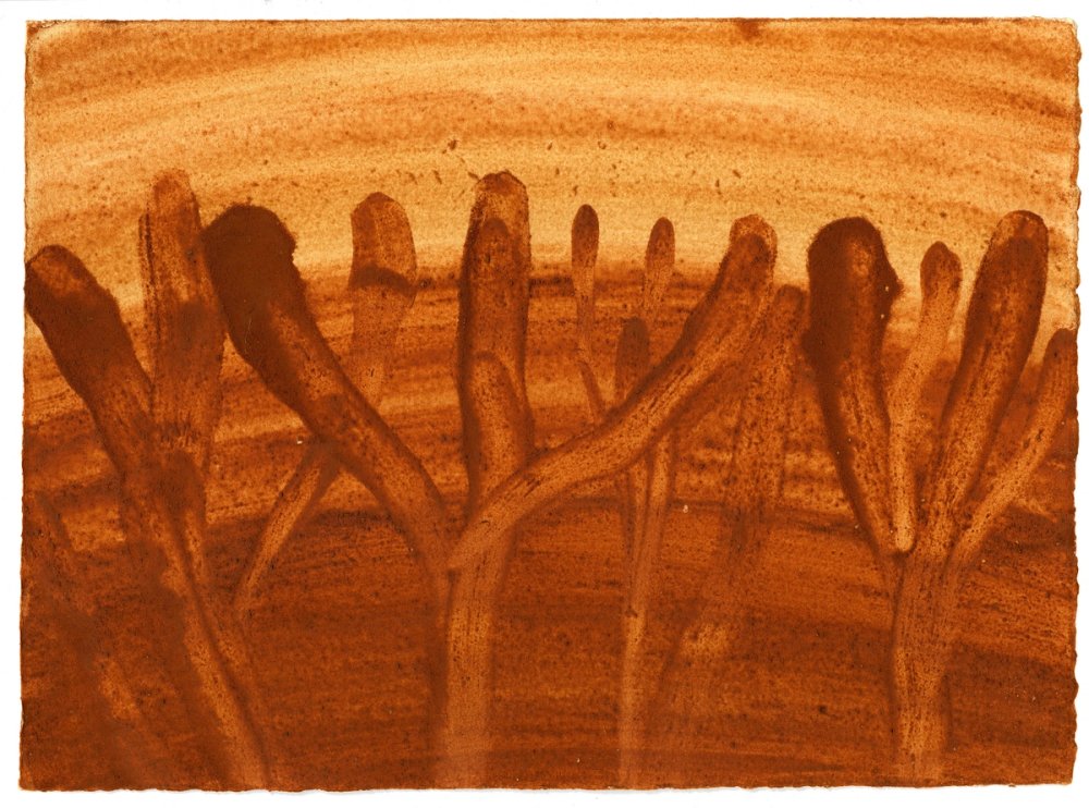 Loose Earth Drawings – Drawing Series – Antony Gormley