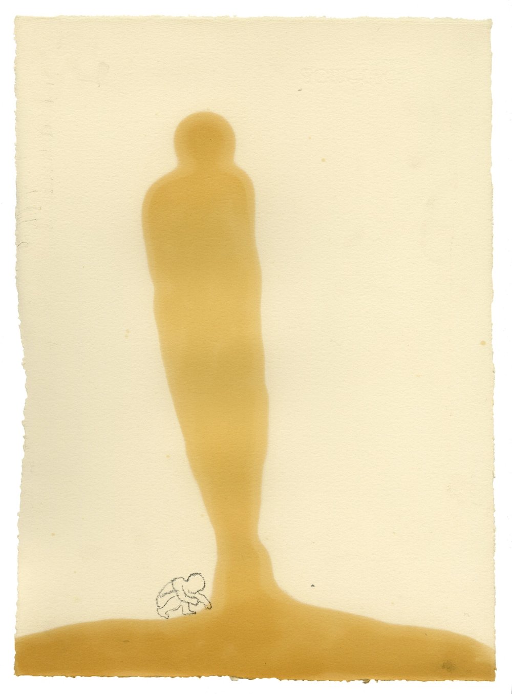 Linseed Oil Works – Drawing Series – Antony Gormley