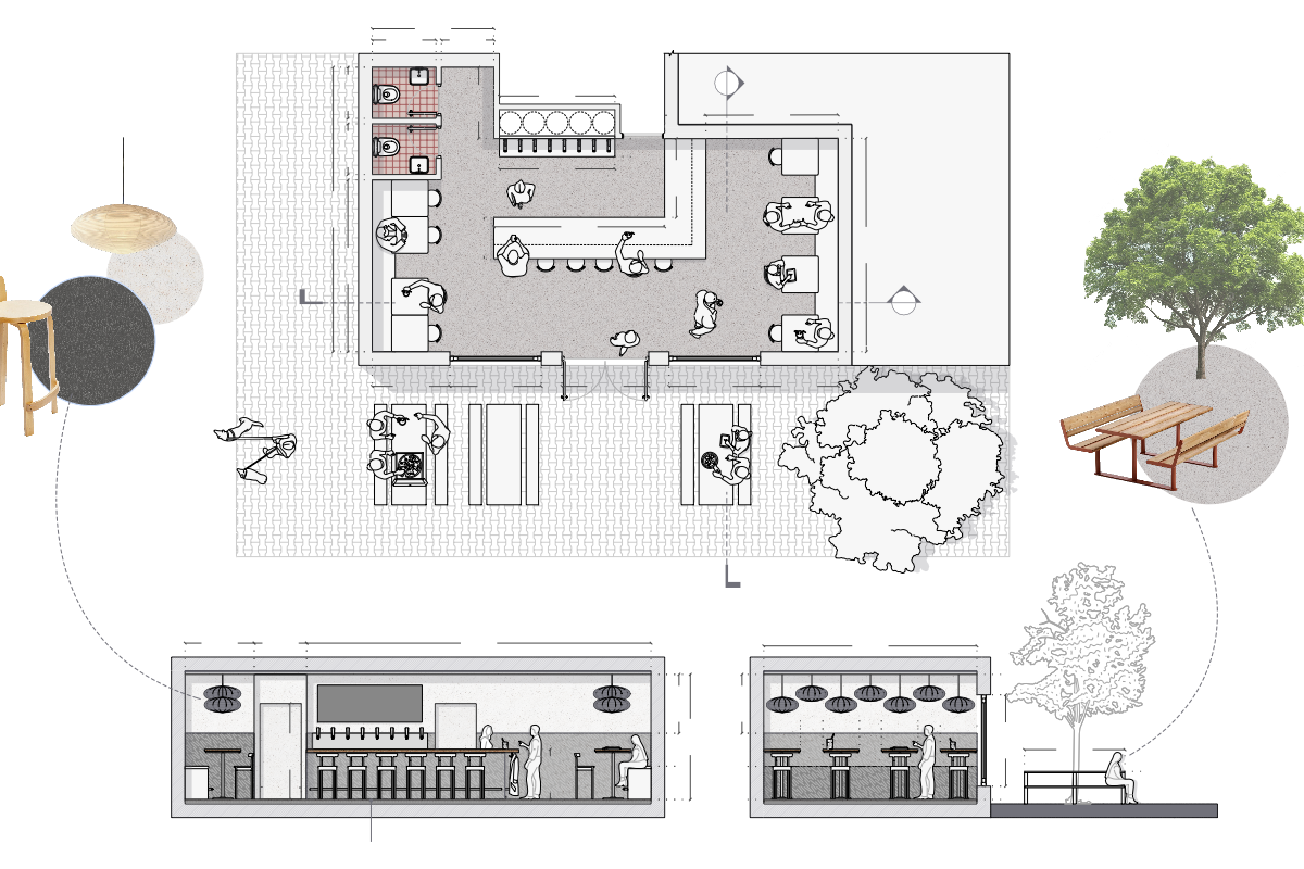 Bar Floor Plan Template ⎸ Rayon.design | Rayon