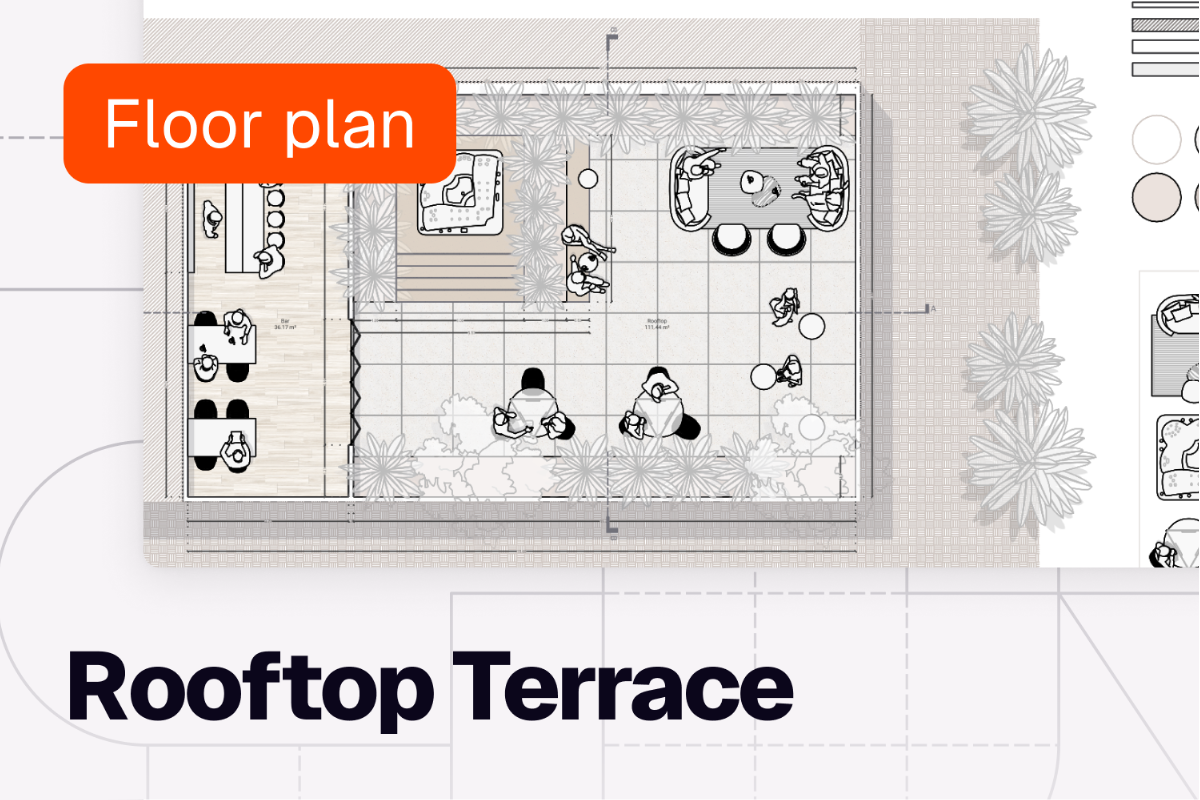 Rooftop Terrace Template for Modern Urban Outdoor Spaces | Rayon