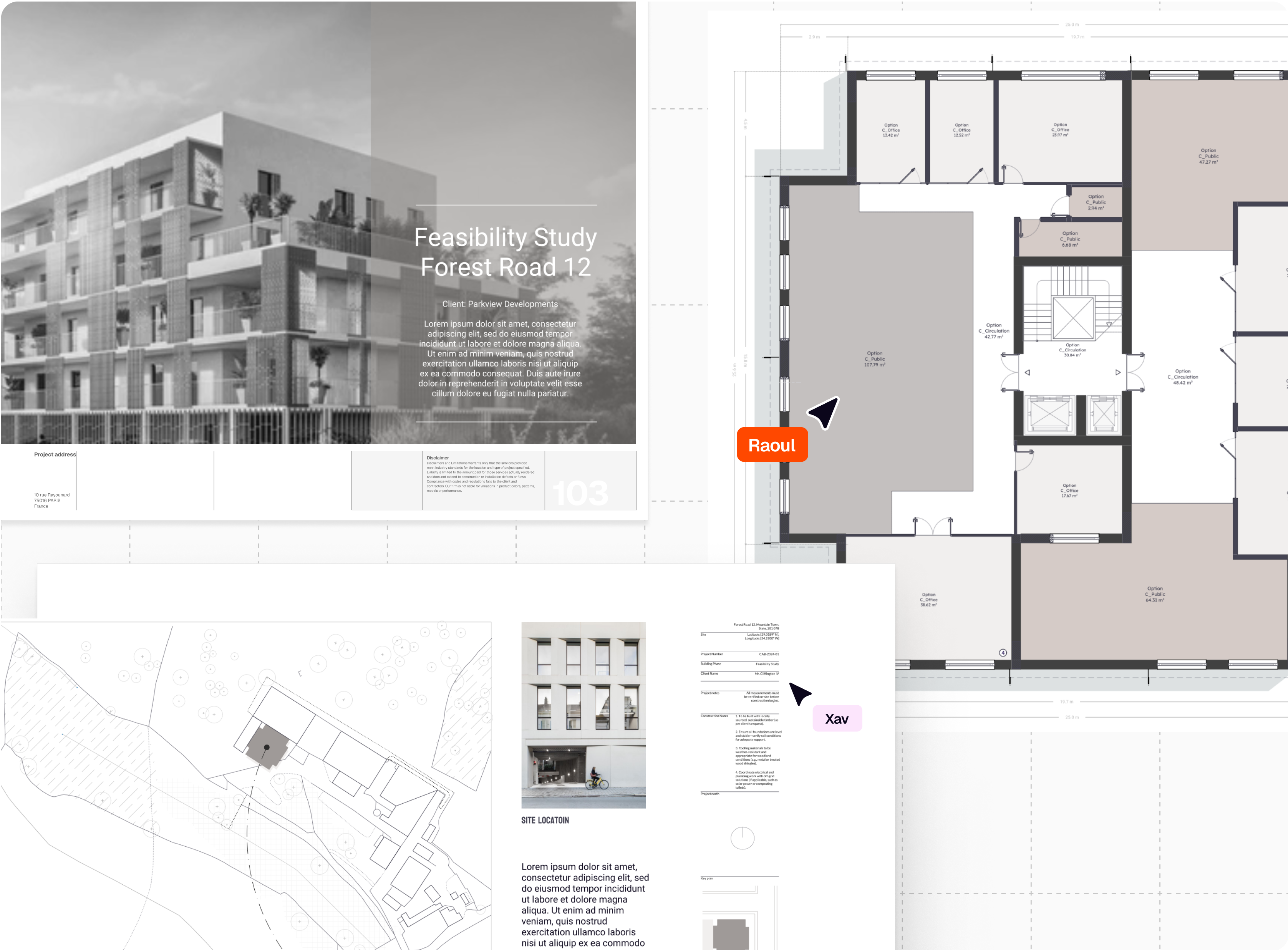 floor plan editing tool for real estate developers | Rayon