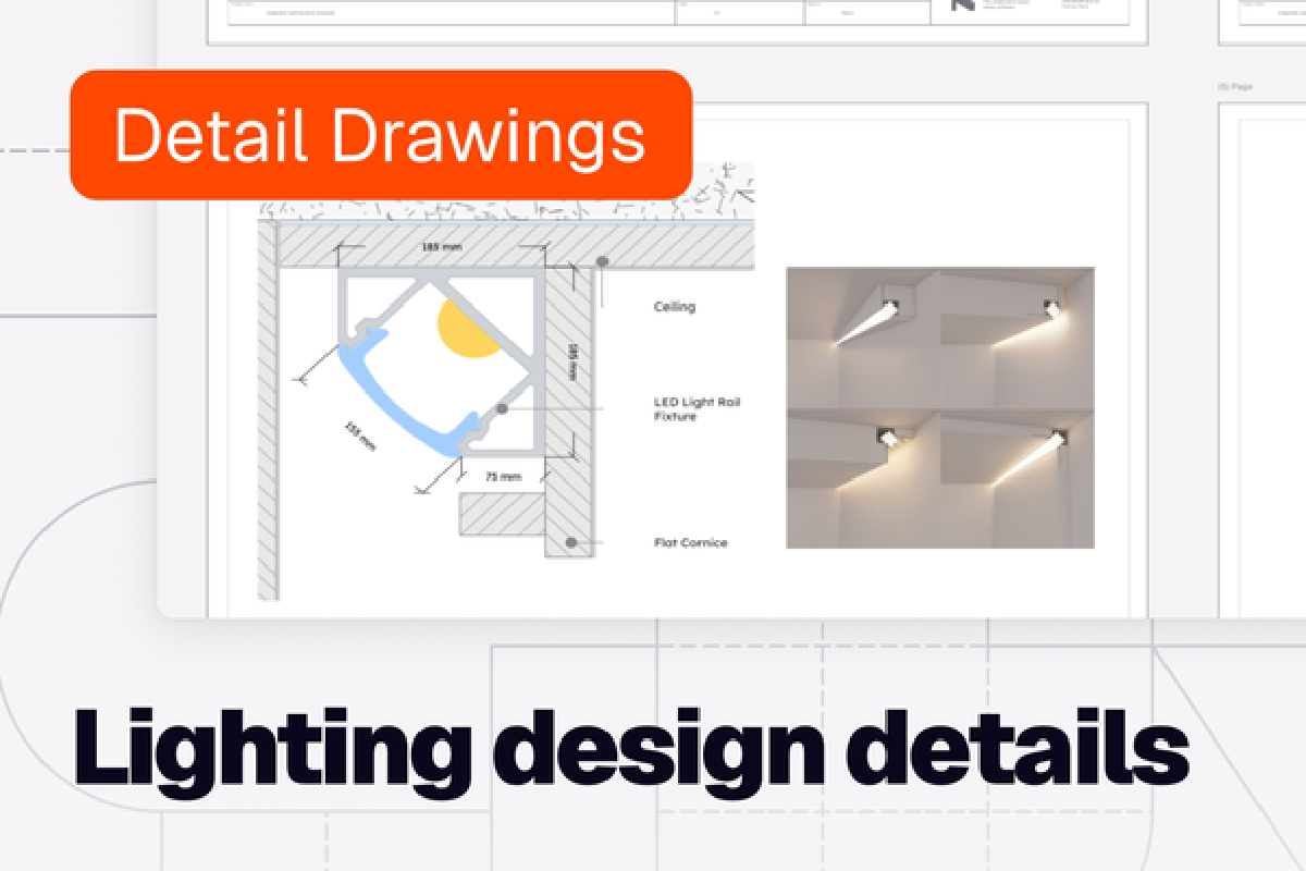 Lighting design details template | Rayon