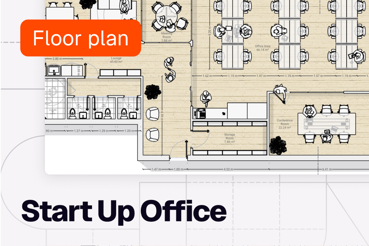 Startup Office Floor Plan Template ⎸ Rayon.design | Rayon