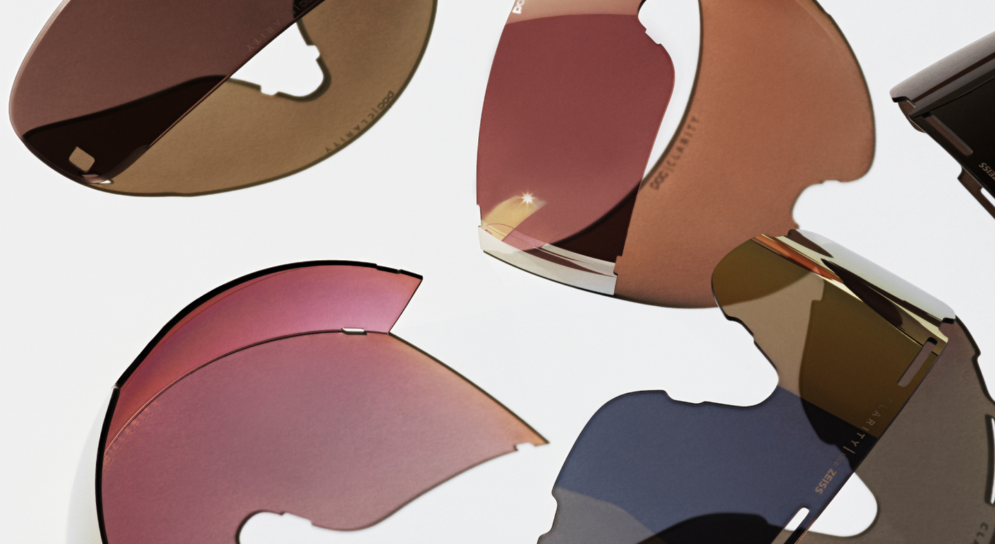 Elicit Bike Sunglasses in Hydrogen White | Cycling Eyewear | POC (US)