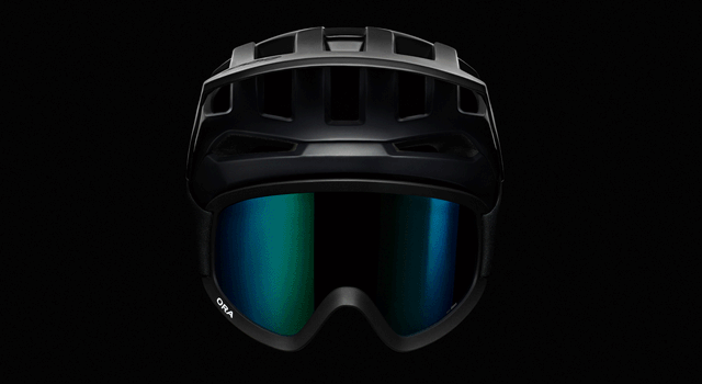 Kortal MTB Helmet in Uranium Black/Ammolite Coral Matt | POC (Global EN)