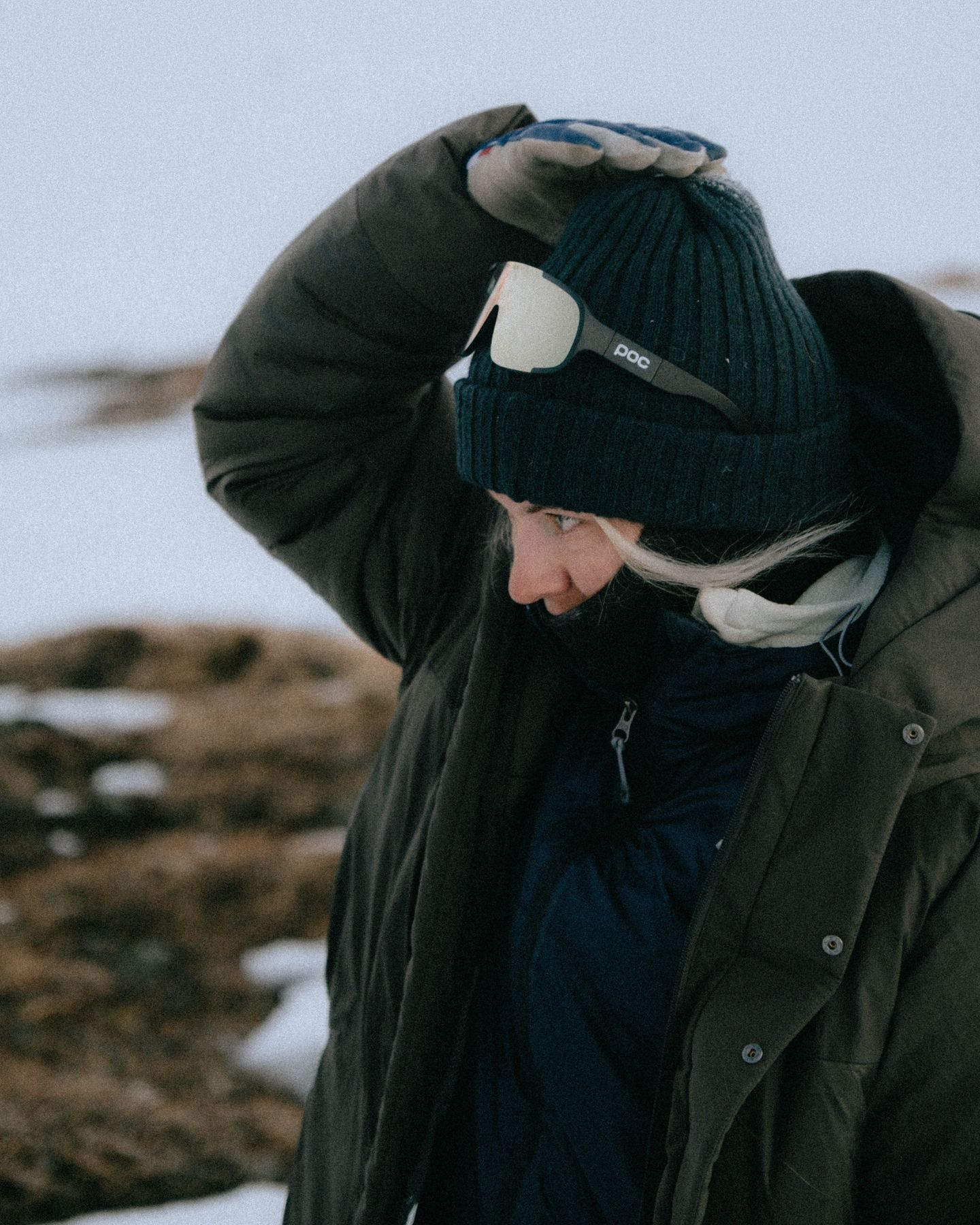 Image of Kajsa Larsson and friend touring at Sylarna | POC Global
