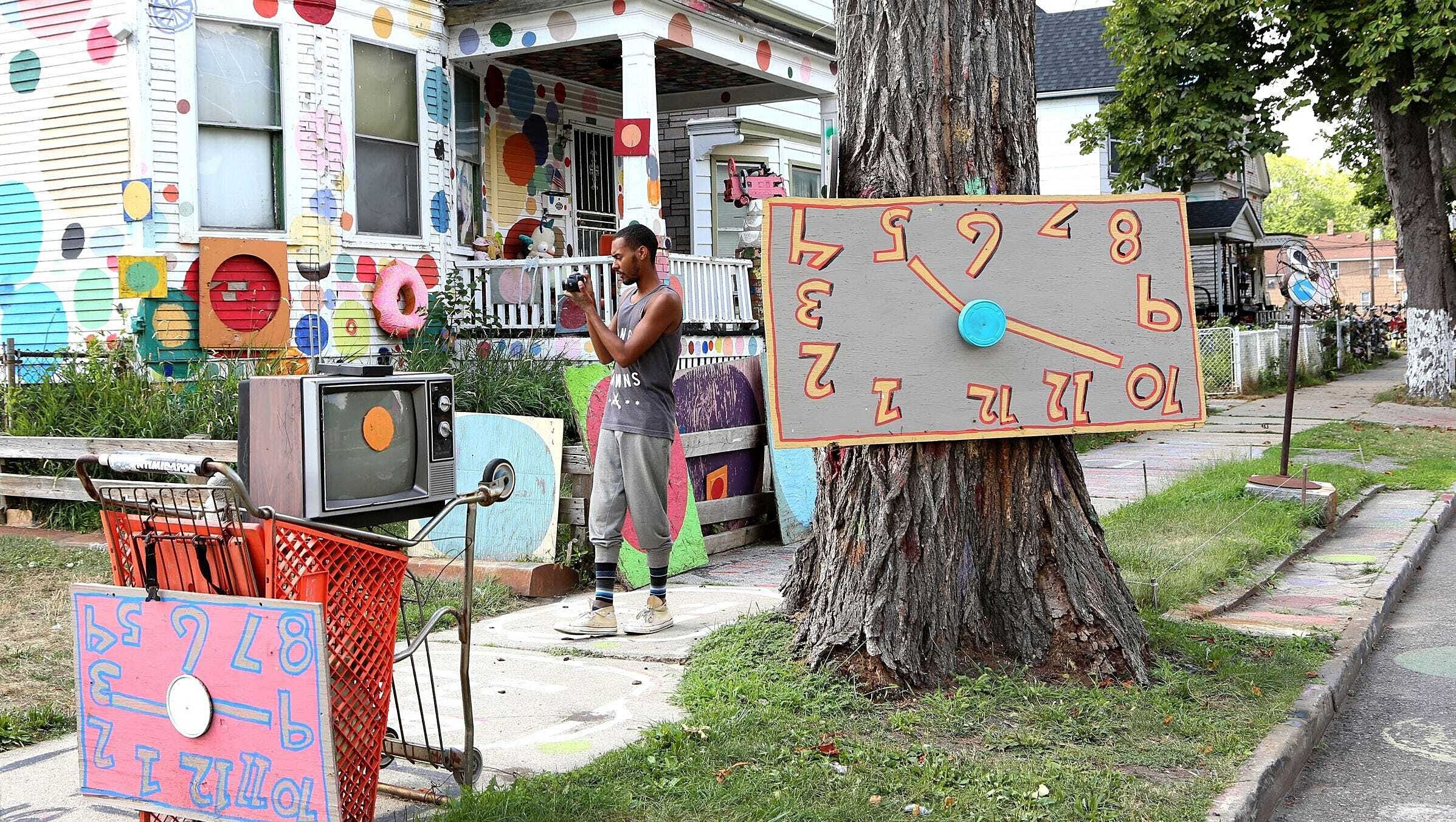 Best Outdoor Art in Detroit Heidelberg Project