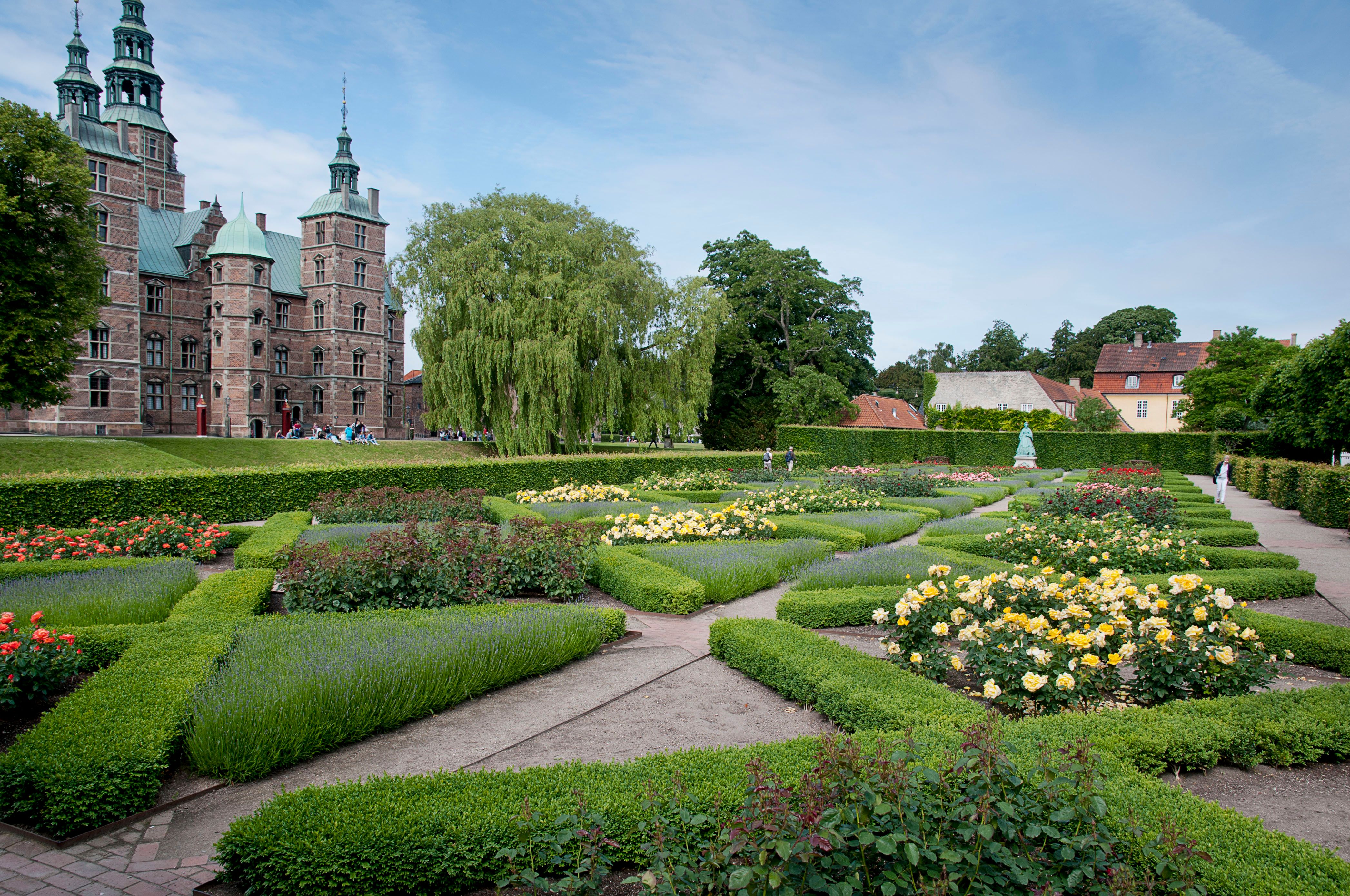 The Rose Garden, Open Space Garden in Copenhagen, Denmark