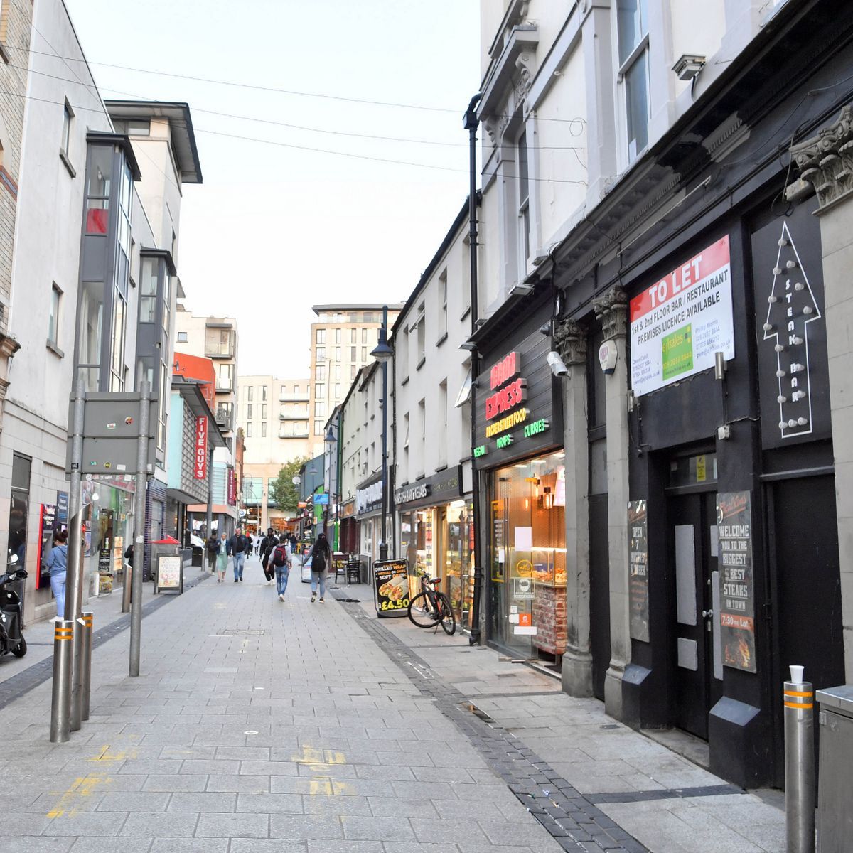 Chippy Lane, Caroline Street in Cardiff