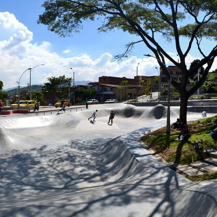Madre Laura, Skatepark in Medellin