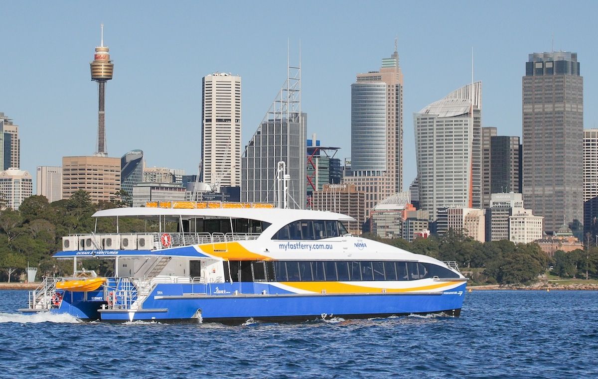 Manly Fast Ferry, Sydney on Trippin