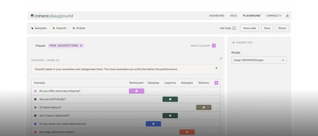 Developers | Secure and Scalable AI Solutions | Cohere