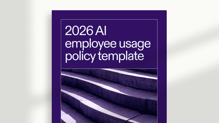 AI employee usage policy template