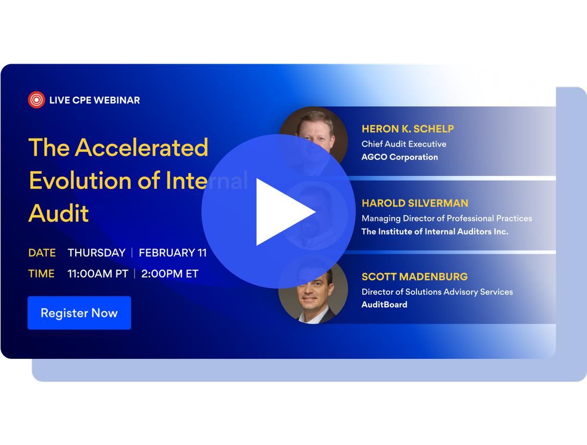 The Accelerated Evolution of Internal Audit