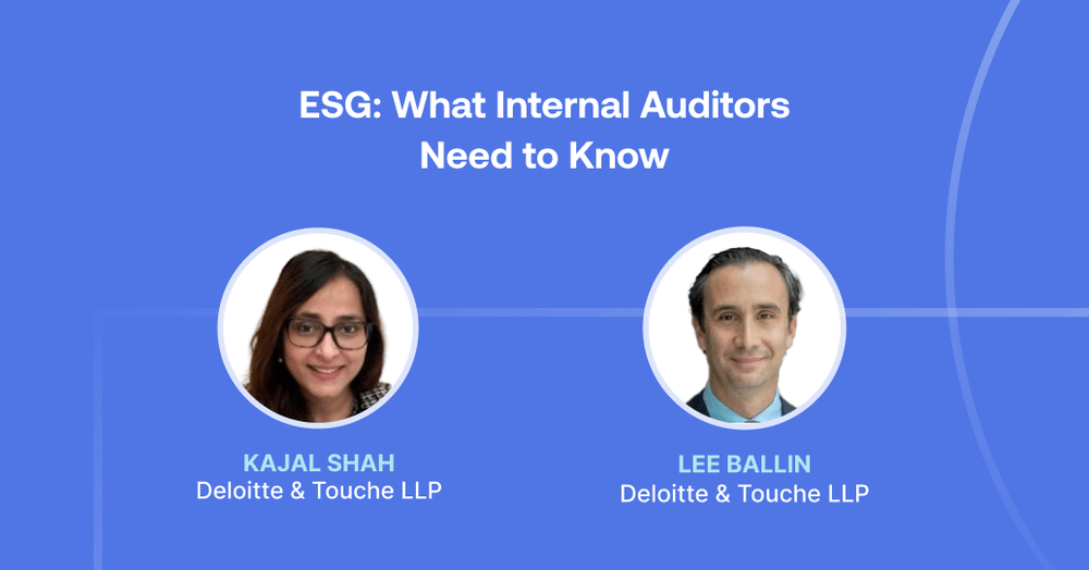ESG: What Internal Auditors Need to Know
