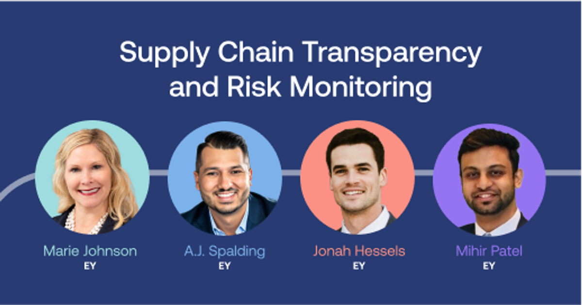 Supply Chain Transparency and Risk Monitoring