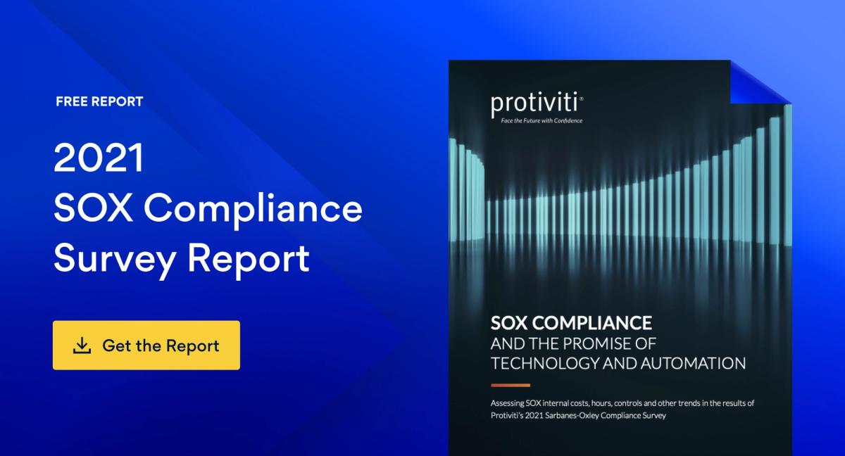 2021 SOX Compliance Survey Report
