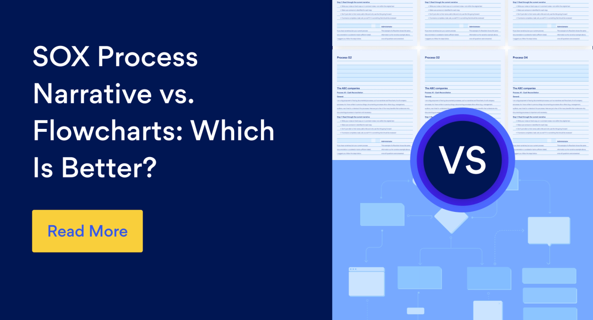 SOX Process Narrative vs. Flowcharts: Which Is Better?