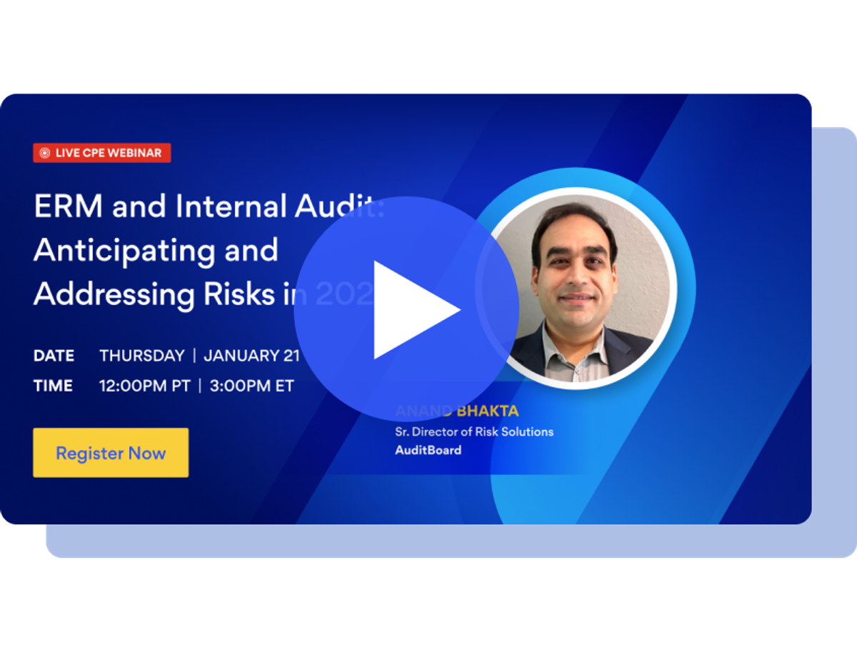 ERM and Internal Audit: Anticipating and Addressing Risks in 2021