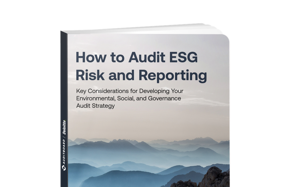 How to Audit ESG Risk and Reporting