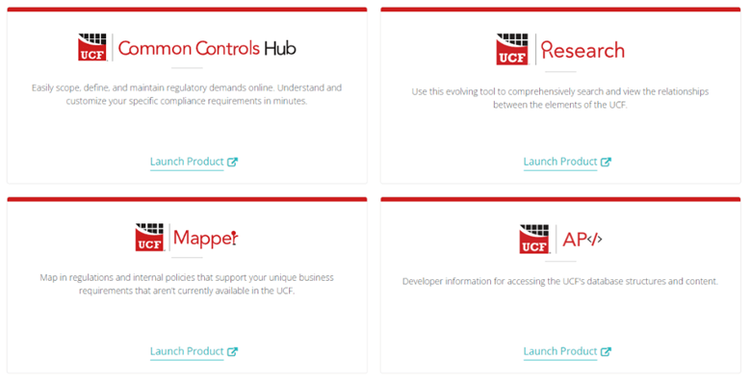 Leveraging the Unified Compliance Framework (UCF)