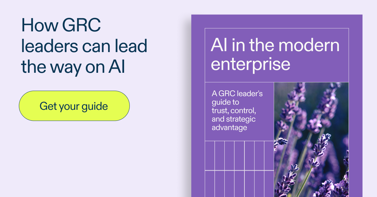 AI in the modern enterprise: A GRC leader's guide to trust, control, and strategic advantage