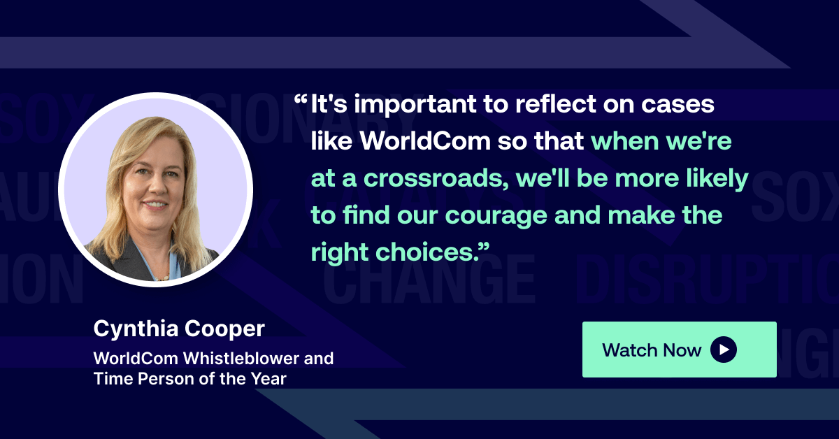 Cynthia Cooper Reflects on WorldCom and the Power of Choice