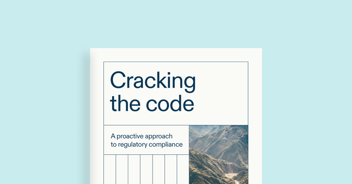 Cracking the Code: A Proactive Approach to Regulatory Compliance