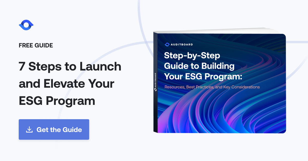 How to Build an Effective ESG Program - Step-by-Step Guide