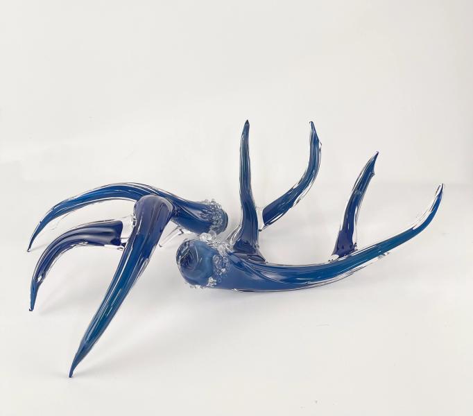 Jared & Nicole Davis - Silver Blue Antlers