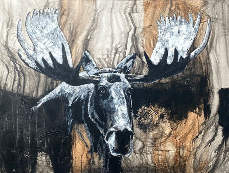 Ron Russon - Chiaroscuro Bull