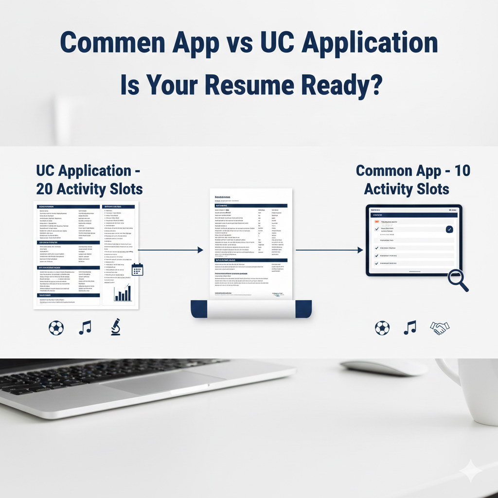 Common App vs UC Application: How to Build a Winning Activity List ...